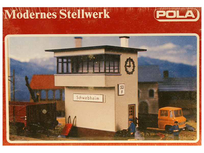 www.modellbahn-exklusiv.de - Modernes Stellwerk POLA 518 -H0-