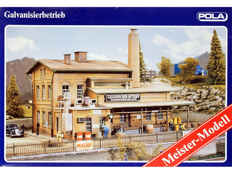 www.modellbahn-exklusiv.de - Galvanisierbetrieb POLA 840, Spur H0, 1:87